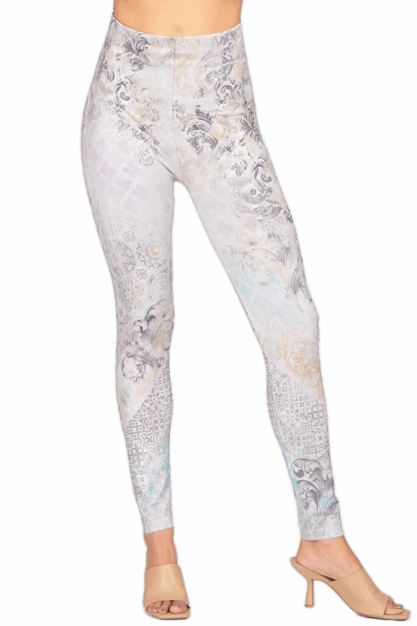 M. Rena Cropped Seamless Rayon Leggings | Dreamcatcher Apparel