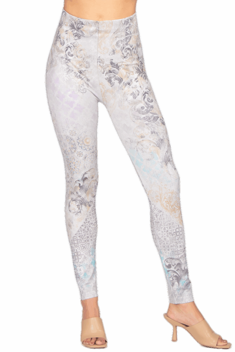 M. Rena Cropped Seamless Rayon Leggings | Dreamcatcher Apparel
